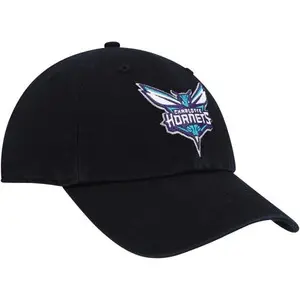 '47 Charlotte Hornets Team Logo Clean Up Adjustable Hat