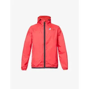Play Comme Des Garcon Comme Des Garçons Play X K-way Hooded Shell Jacket - Red