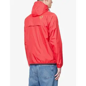 Play Comme Des Garcon Comme Des Garçons Play X K-way Hooded Shell Jacket - Red