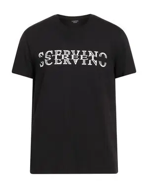 Ermanno Scervino T-shirt Size Cotton, Elastane - Black