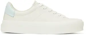 Givenchy Givenchy White City Sport Sneakers - 148 White/acqua