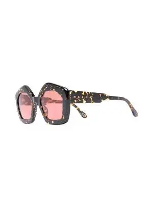 Marni Mhl Pentagon Sunglasses