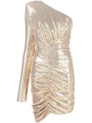 Alexandre Vauthier One-shoulder Sequin Mini Dress