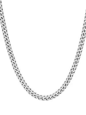 David Yurman 8mm Diamond Curb Chain Necklace