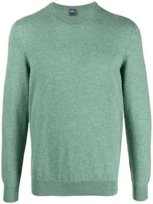 Fedeli Fine Knit Cashmere Jumper - Green