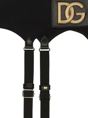 Dolce & Gabbana Logo-plaque Suspender Belt