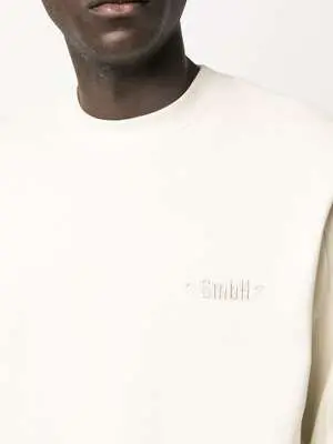GMBH Logo-embroidered Organic Sweatshirt