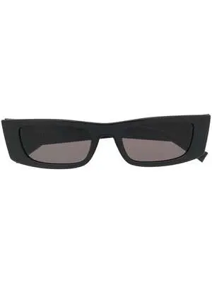 Saint Laurent Logo Sunglasses - Black