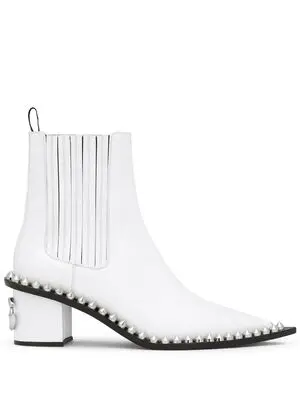 Dolce & Gabbana Studded Ankle Boots