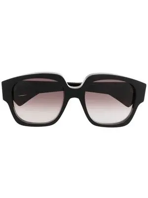 Gucci Oversized Square-frame Sunglasses - Black
