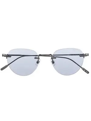 MONT BLANC EYEWEAR Rimless Round-lenses Sunglasses