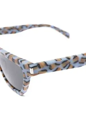 Saint Laurent Sulpice Marbled Sunglasses
