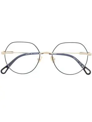 Chloé Round-frame Glasses - Blue