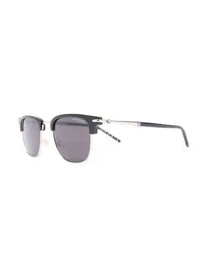 Montblanc Contrasting-bridge Sunglasses