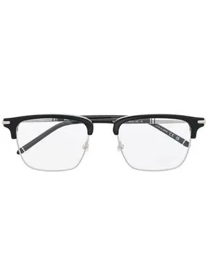Montblanc Square-frame Eyeglasses - Black