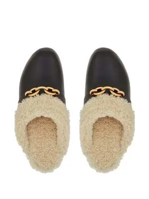 Saint Laurent Toff 15 Clog Mules - Black