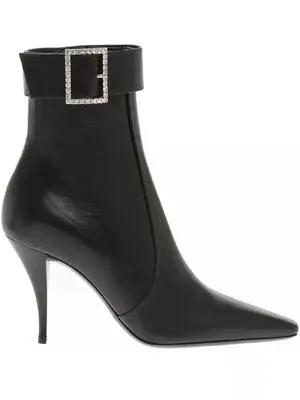 Saint Laurent 90mm Claude Leather Boots