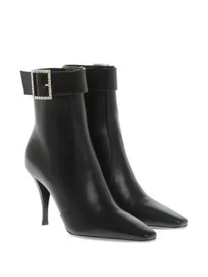 Saint Laurent 90mm Claude Leather Boots