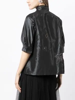 Shiatzy Chen Embroidered Silk Jacket