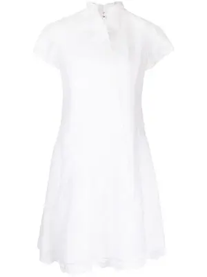 Shiatzy Chen Lace-underlay Dress