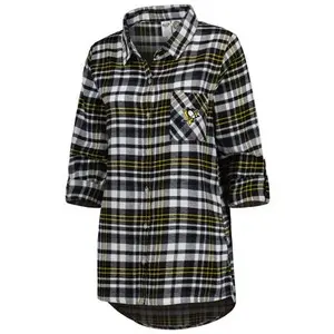 CONCEPTS SPORT Pittsburgh Penguins Mainstay Flannel Nightshirt