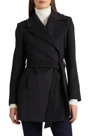 Charcoal Wool Coats