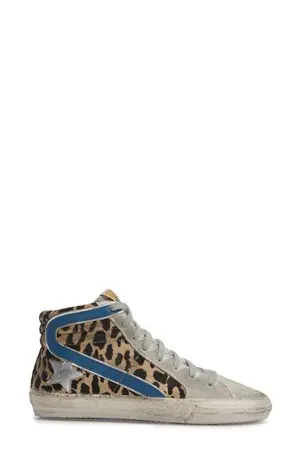 GOLDEN GOOSE Genuine Calf Hair High Top Sneakers