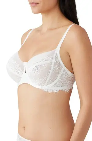 Wacoal Center Stage Full Coverage Underwire Bra - Egret