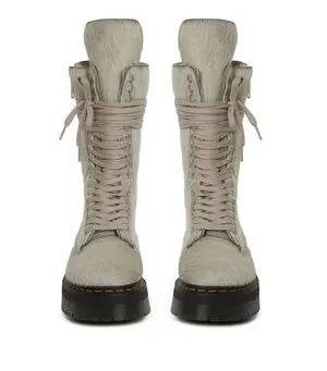 Rick Owens X Dr. Martens Lace-up Boots