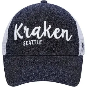 '47 Seattle Kraken Encore Mvp Trucker Snapback Hat