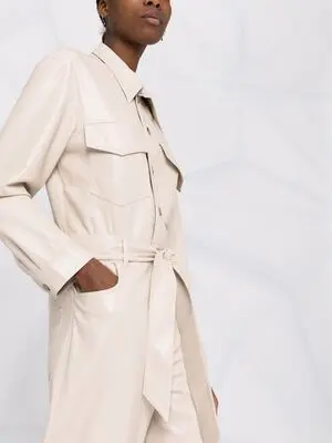 Nanushka Belted Long-sleeved Boilersuit