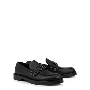 Valentino Garavani Studded Leather Loafers