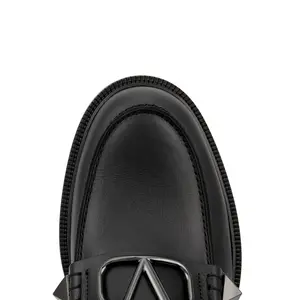Valentino Garavani Studded Leather Loafers