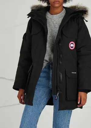 Canada Goose Expedition Fur-trimmed Arctic-tech Parka, Coat