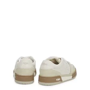 Fendi Match Panelled Leather Sneakers