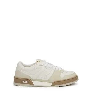 Fendi Match Panelled Leather Sneakers