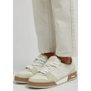 Fendi Match Panelled Leather Sneakers