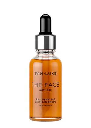 Tan-luxe The Face Anti-age Tan Drops Tanning - Light Medium