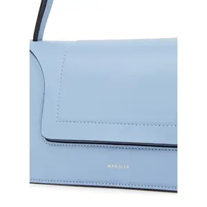 WANDLER Penelope Mini Leather Shoulder Bag