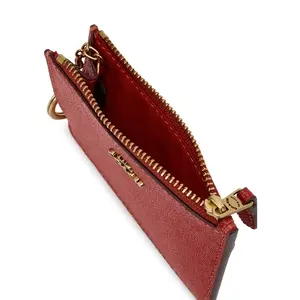 COACH Mini Leather Coin Purse