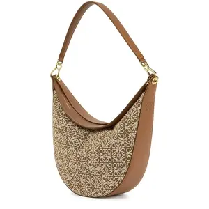 Loewe Luna Logo-jacquard Shoulder Bag