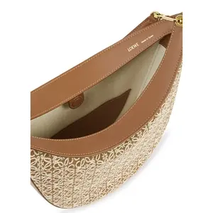 Loewe Luna Logo-jacquard Shoulder Bag