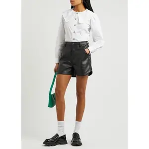 GANNI Cotton-poplin Shirt