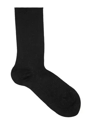 Falke Falke Metallic-weave Socks Black