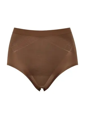 Spanx Thinstincts 2.0 High-waist Briefs - Brown