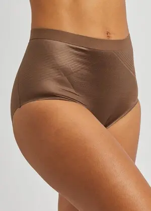 Spanx Thinstincts 2.0 High-waist Briefs - Brown