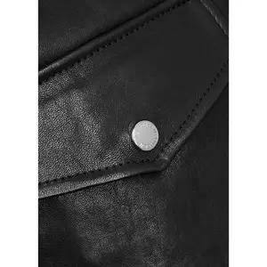Alexander McQueen Padded Cropped Leather Jacket, Jacket