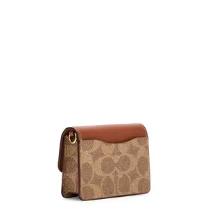 COACH Monogrammed Leather Wallet-on-chain