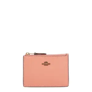 COACH Mini Leather Coin Purse