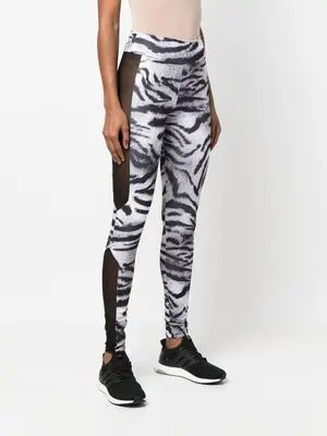PLEIN SPORT Tiger High-waist Leggings